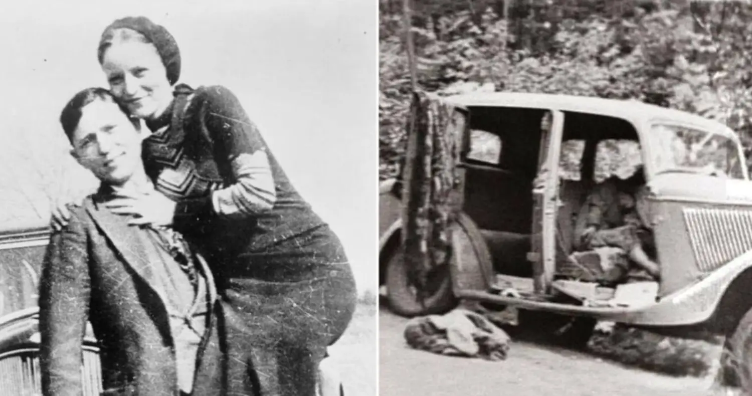 Real Bonnie And Clyde The Last Ride Of Bonnie And Clyde