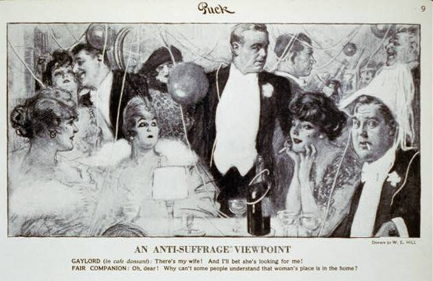 Unbelievably Sexist Postcards From The Anti-Suffrage Movement