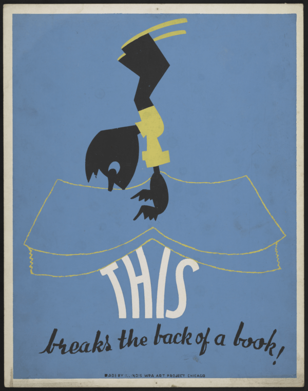 37 Colorful Vintage Library Ads That Bookworms Will Love