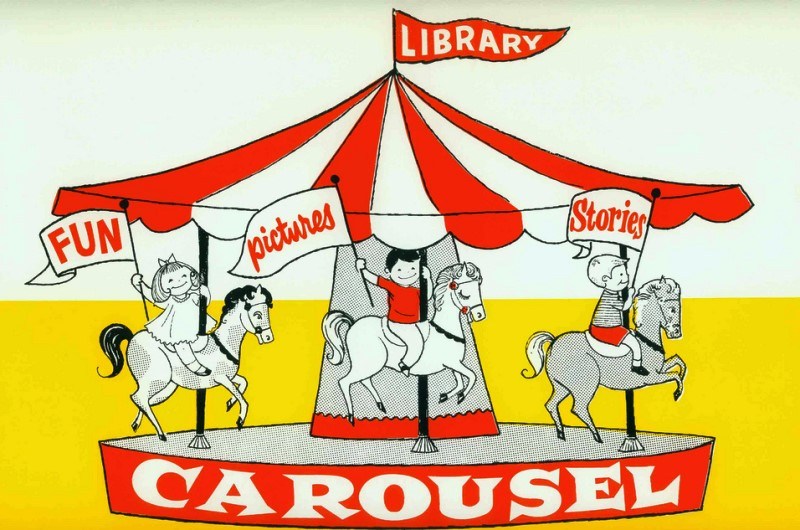 37 Colorful Vintage Library Ads That Bookworms Will Love