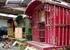 The Most Colorful Gypsy Caravans