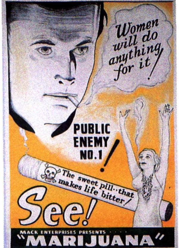 The Anti-Marijuana Propaganda That Panicked 1900s America