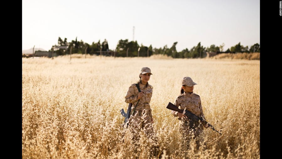 Meet The Kurdish Women Fighting ISIS