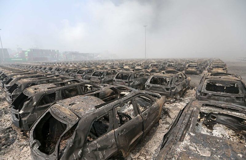 Shocking Images From The Tianjin Explosions
