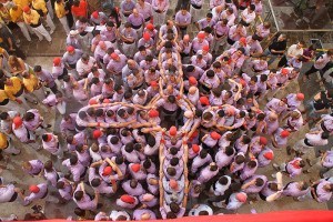 Spain's Human Towers: Where You Must Step On People To Get Ahead