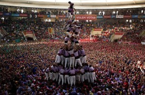 Spain's Human Towers: Where You Must Step On People To Get Ahead