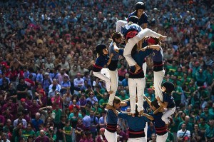 Spain's Human Towers: Where You Must Step On People To Get Ahead