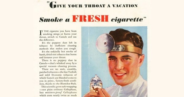 33 Vintage Cigarette Ads From Before We All Knew Better