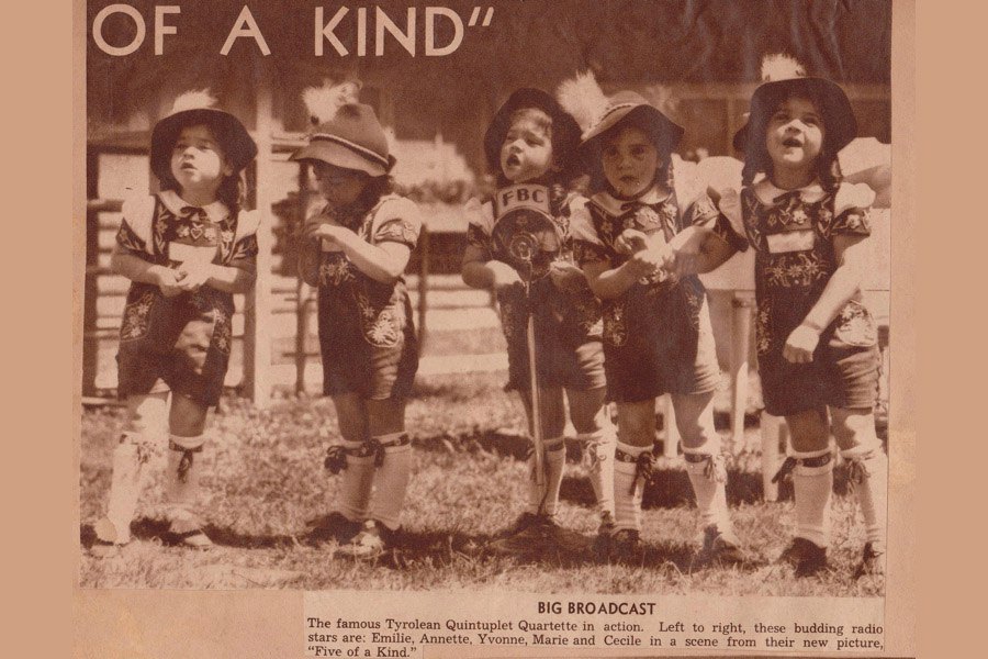Dionne Quintuplets: Inside The $500 Million "Freak Show" Of Mid-1900s ...