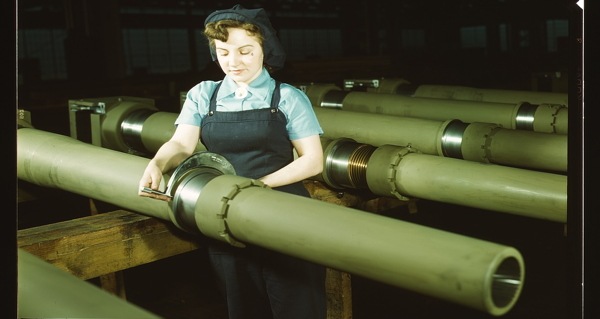 Real-Life Rosie The Riveters: World War II Factory Women