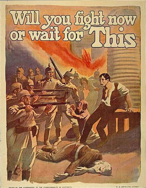 World War 1 Propaganda Posters Used By The U S Government