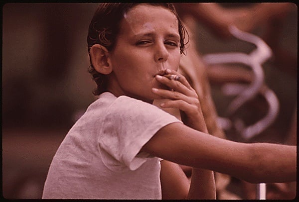 Kids Smoking: Vintage Photos Of Children Puffing On Cigarettes