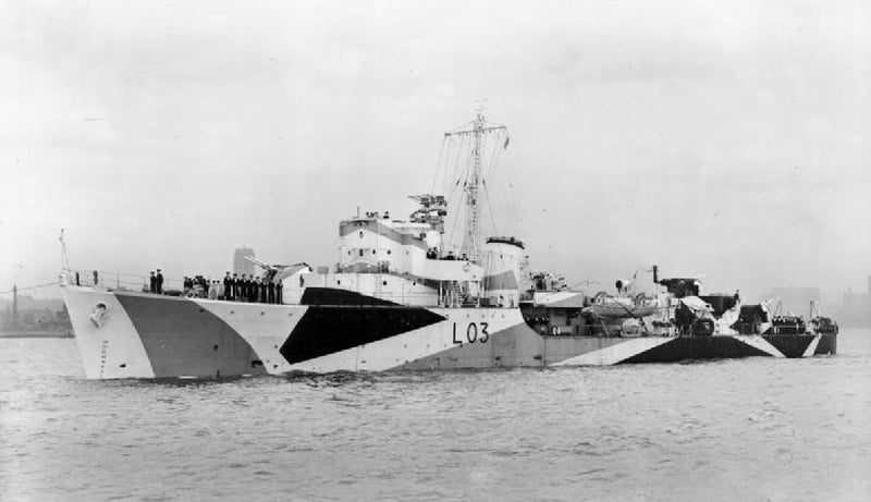 Dazzle Camouflage: 25 Photos Of Navy Ships In Bizarre Disguise