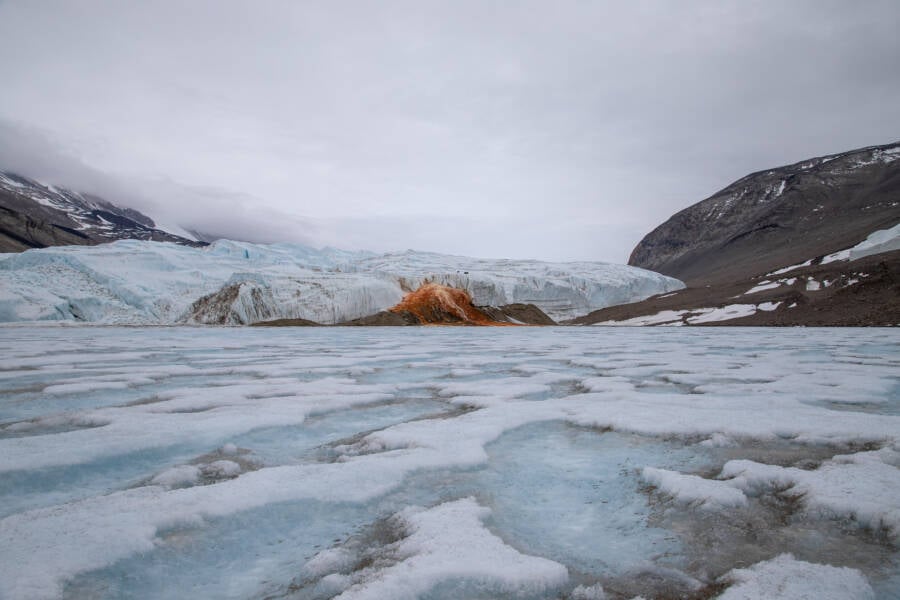 Blood Falls, The Antarctic Glacier That Looks Like It's Bleeding