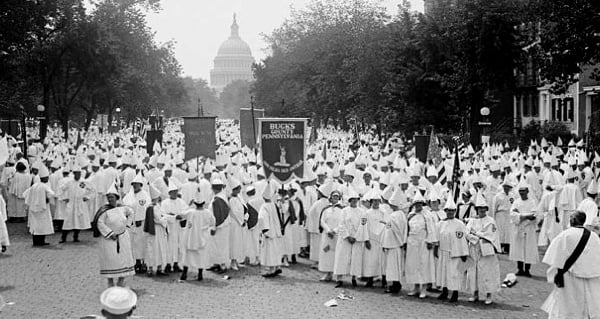 The 1925 Ku Klux Klan March On Washington, In Photos