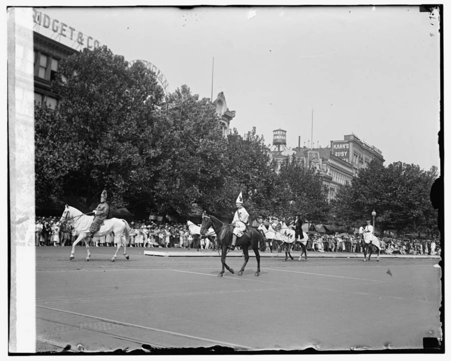 The 1925 Ku Klux Klan March On Washington, In Photos