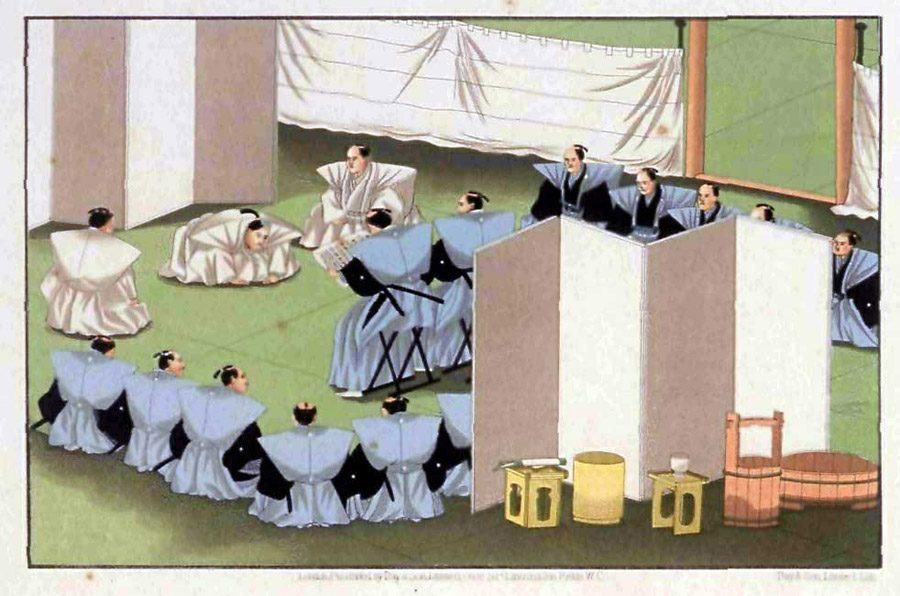 Seppuku, The Ritual Suicide Method Of Samurais In Feudal Japan