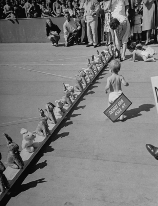 Baby Racing: Vintage Diaper Derby Photos Both Adorable And Troubling