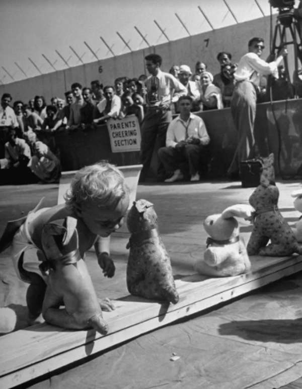 Baby Racing: Vintage Diaper Derby Photos Both Adorable And Troubling