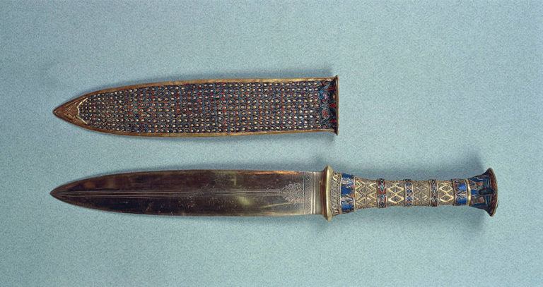 King Tut's Dagger Is Actually Made From A Meteorite, Experts Say