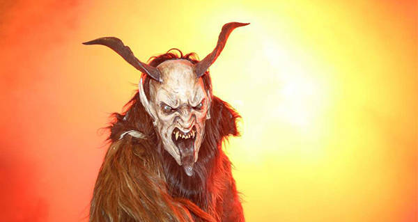 Krampus, The Terrifying Anti-Santa Who Eats Bad Children