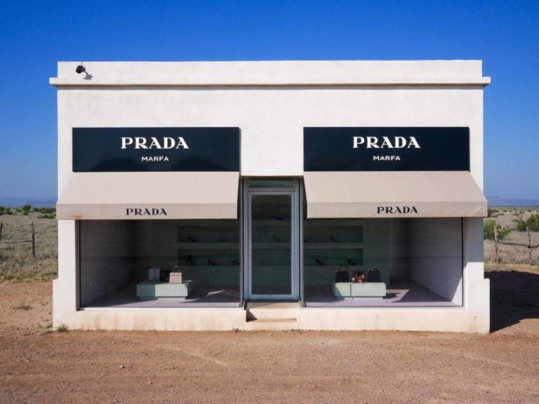 Inside Prada Marfa, The Fake Boutique In The Middle Of Nowhere Inside Prada Marfa, The Fake Boutique In The Middle Of Nowhere