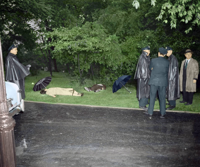 31 Vintage Crime Scene Photos Brought To Life In Stunning Color