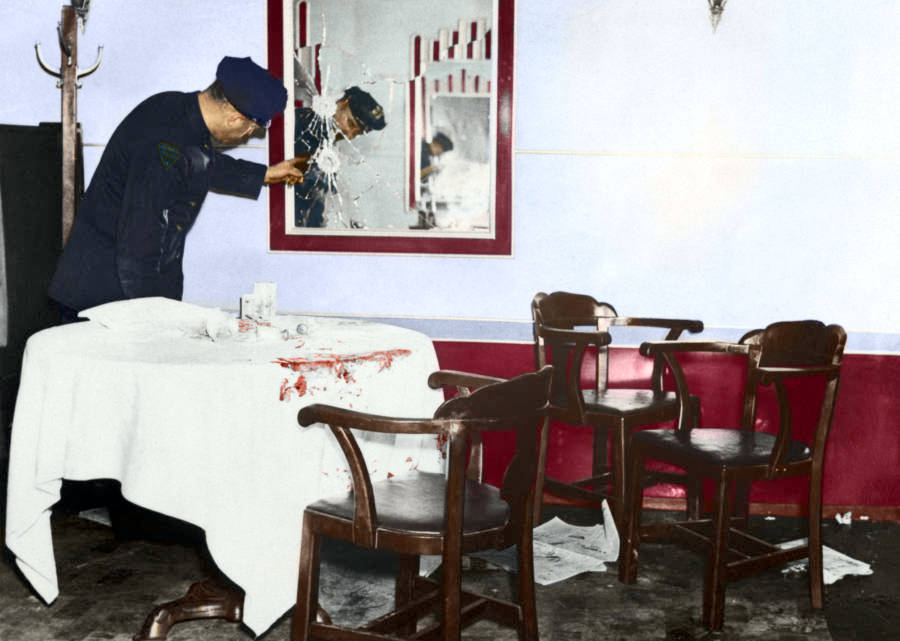31 Vintage Crime Scene Photos Brought To Life In Stunning Color
