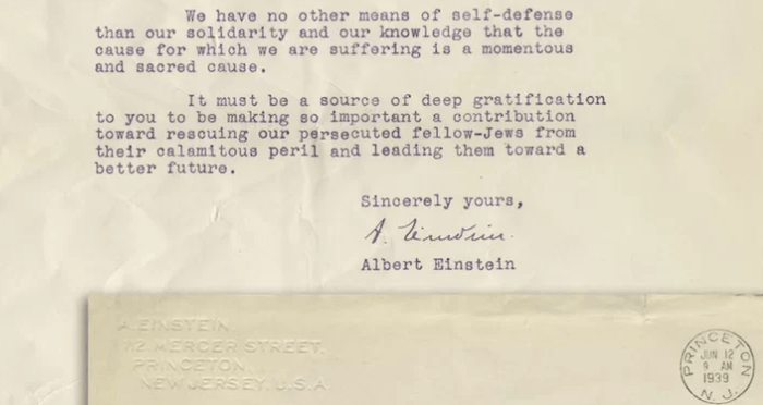Albert Einstein Letters Expressing Fear Of Nazi Germany To Be Auctioned