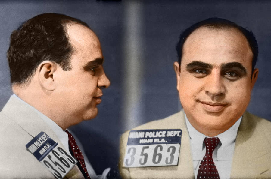 48 Colorized Mugshots Of Everyone From Pablo Escobar To David Bowie