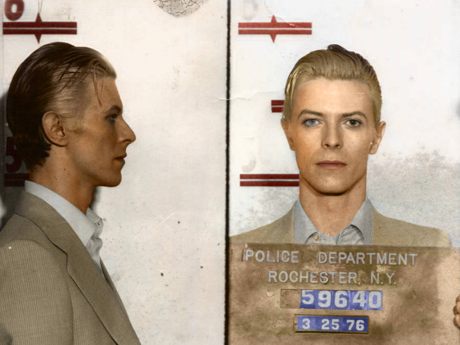 48 Colorized Mugshots Of Everyone From Pablo Escobar To David Bowie
