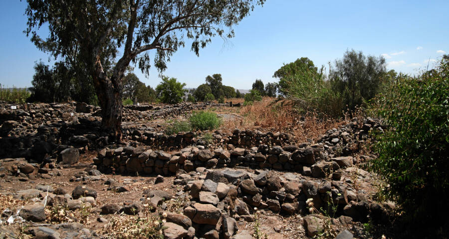 Ancient Gate From The Time Of King David Discovered In Bethsaida
