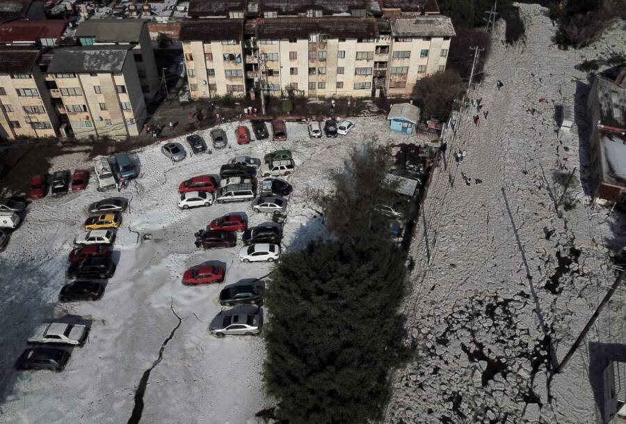 A Huge Mexican Hail Storm Buried The Central Town of Guadalajara