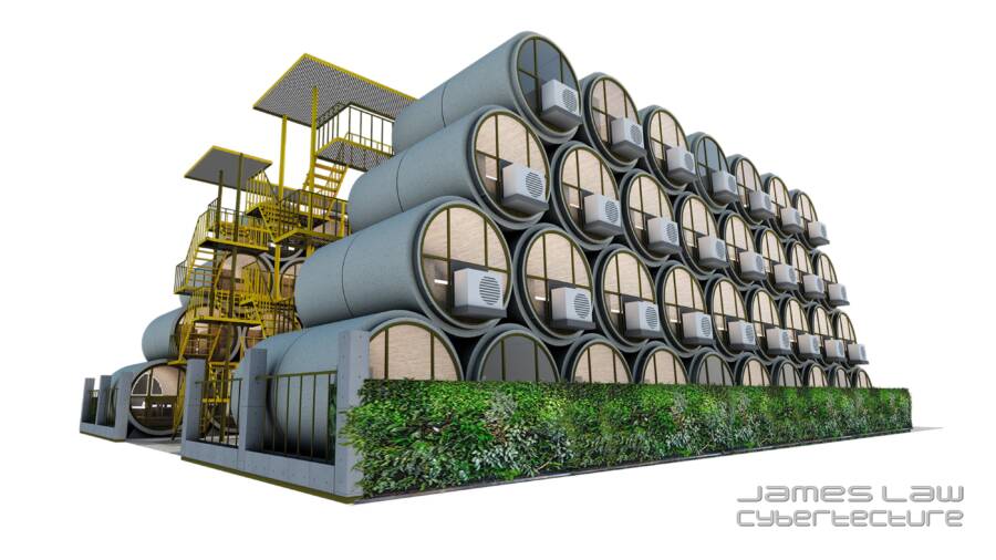 Introducing The OPod: Hong Kong's Answer To A Housing Crisis