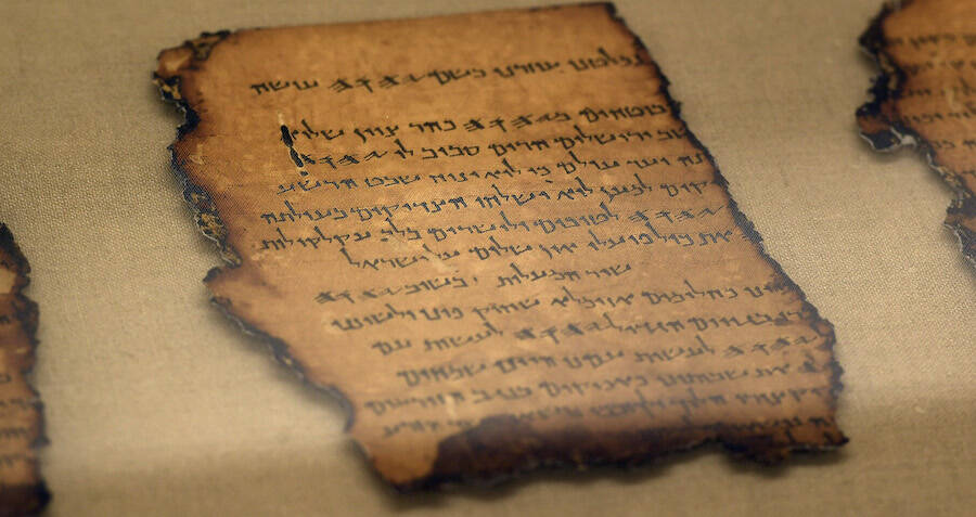 Scientists Unlock Mystery Of Dead Sea Scrolls' Preservation