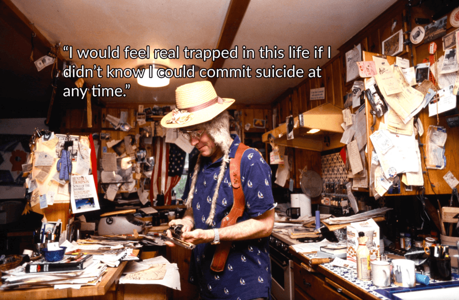 34 Hunter S. Thompson Quotes That Are 'Better Than Sex'