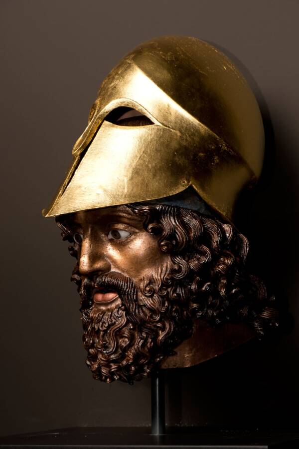 The 'Gods In Color' Exhibit Shows Ancient Statues In Brilliant Color