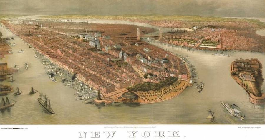 How Illustrated Panoramic Maps Changed 19th-Century America