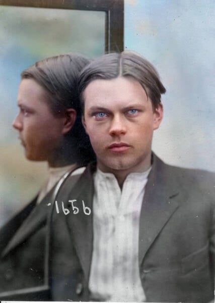 54 Vintage Mugshots Brought To Life In Stunning Color