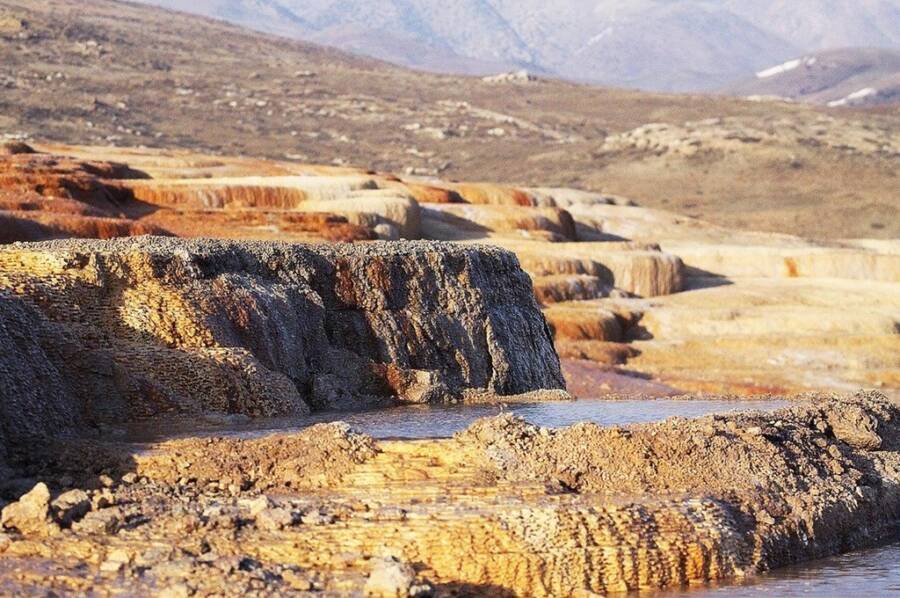 Stunning Photos Of Badab-e Surt, Iran's Natural Terraced Hot Springs