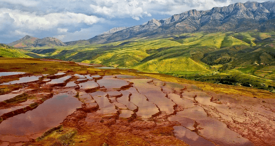 Stunning Photos Of Badab-e Surt, Iran's Natural Terraced Hot Springs