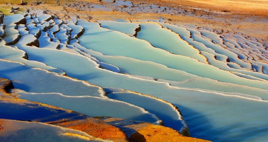 Stunning Photos Of Badab-e Surt, Iran's Natural Terraced Hot Springs