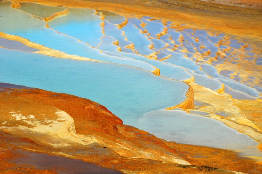 Stunning Photos Of Badab-e Surt, Iran's Natural Terraced Hot Springs