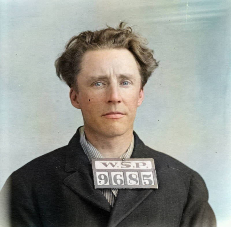 54 Vintage Mugshots Brought To Life In Stunning Color