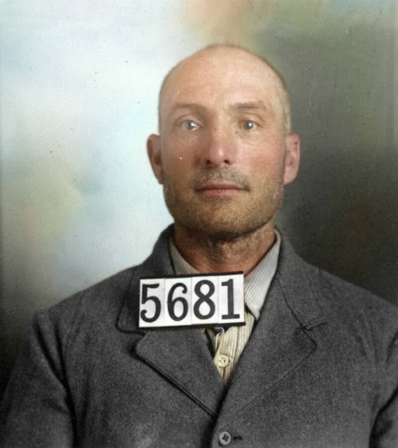 54 Vintage Mugshots Brought To Life In Stunning Color