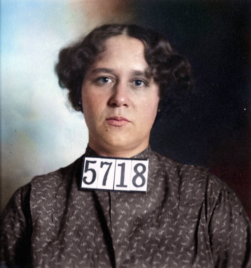 54 Vintage Mugshots Brought To Life In Stunning Color
