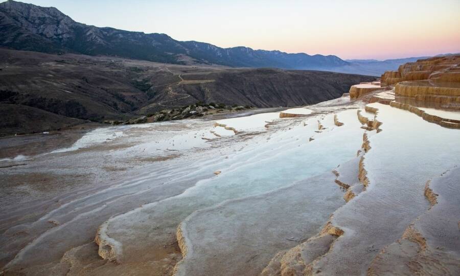 Stunning Photos Of Badab-e Surt, Iran's Natural Terraced Hot Springs