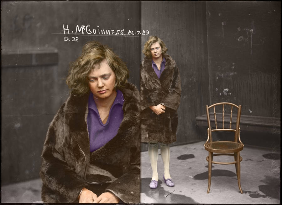 54 Vintage Mugshots Brought To Life In Stunning Color