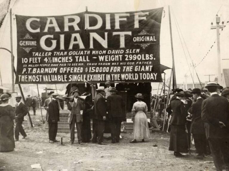 The Cardiff Giant, The Massive Stone Man That Fooled America