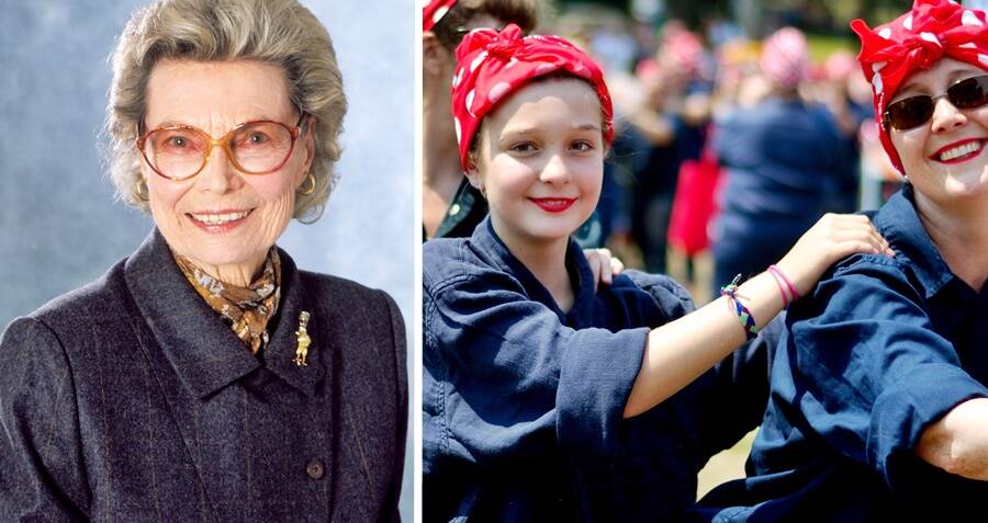 How Rosalind P. Walter Inspired Rosie The Riveter